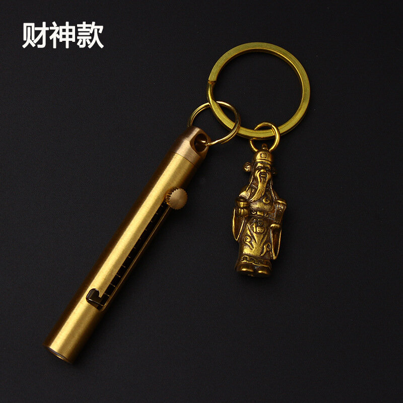 Мини-резак для бумаги из латуни, портативный складной нож для улицы, многофункциональный нож-брелок, нож для открывания упаковок, другое