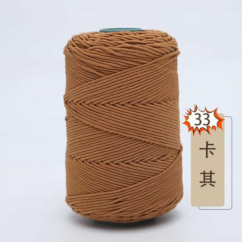 Вязаная шапка из пряжи Dragon Beard Vine, средней толщины, летняя прохладная шапка, пряжа для сумки, DIY ручная работа, пряжа для солнечной шапки