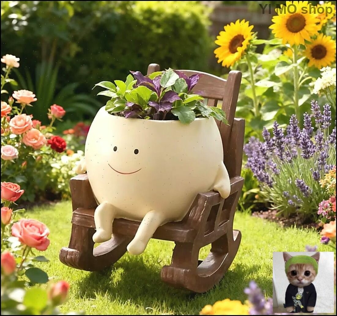 Вазон 10.5 см, 1 шт, цвет бежевый, белый