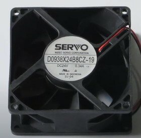 Вентилятор Servo D0938X24B8CZ-19 24v 2pin 92x38