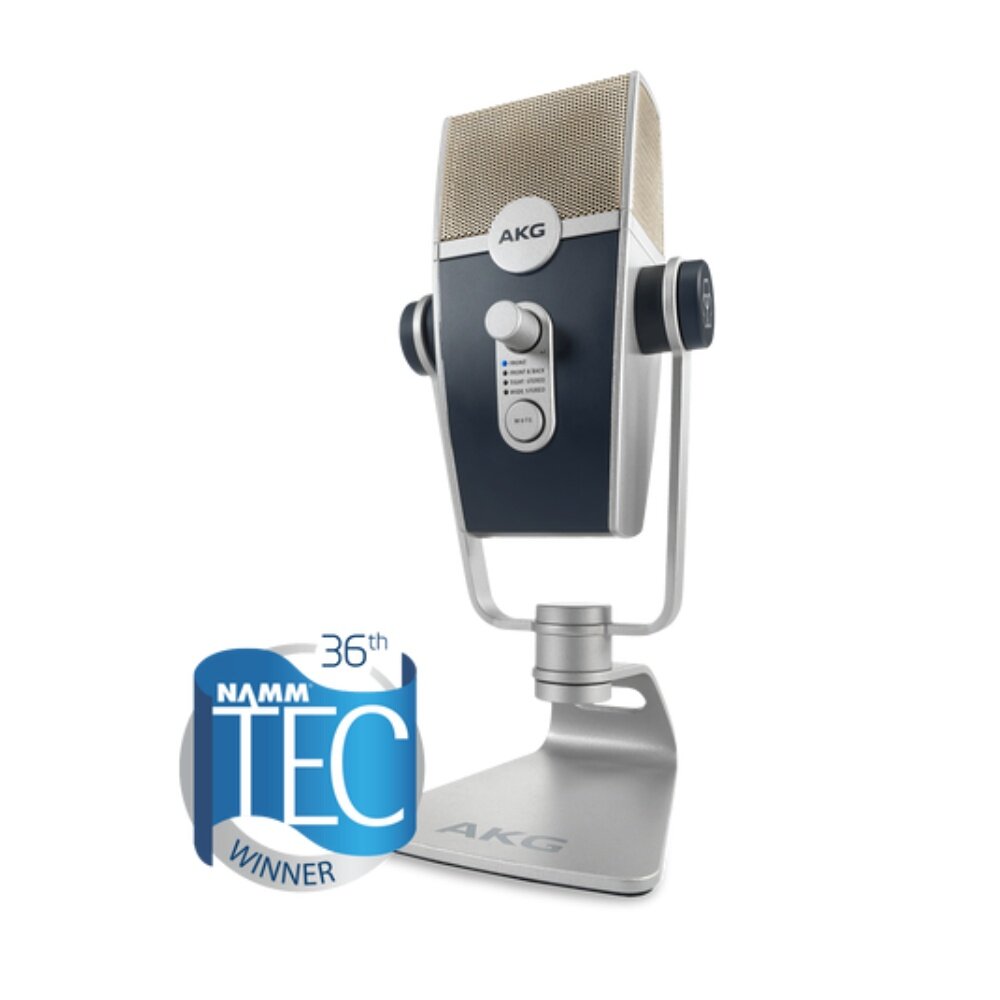 Микрофон проводной AKG Lyra (C44-USB), комплектация: микрофон, разъем: mini jack 3.5 mm, 1 шт