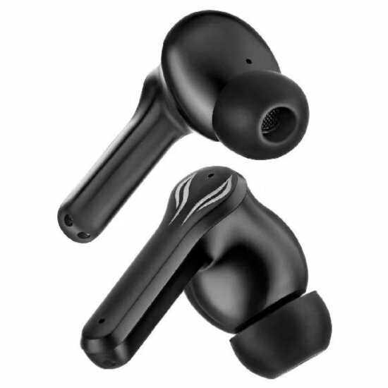 Беспроводные наушники Rocket Game, черный с зеленым