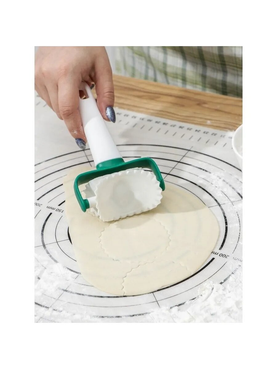 Универсальный валик для теста с узором