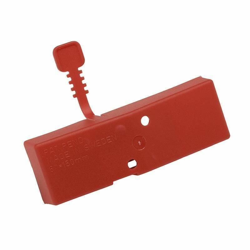 Чехол на ножи ручных ледобуров MORA ICE Easy диам. 150 мм. (цвет красный)