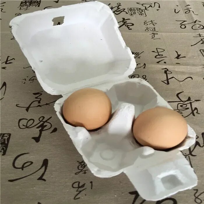 Упаковка для яиц из целлюлозы, 10 шт. Capacity 4pcs