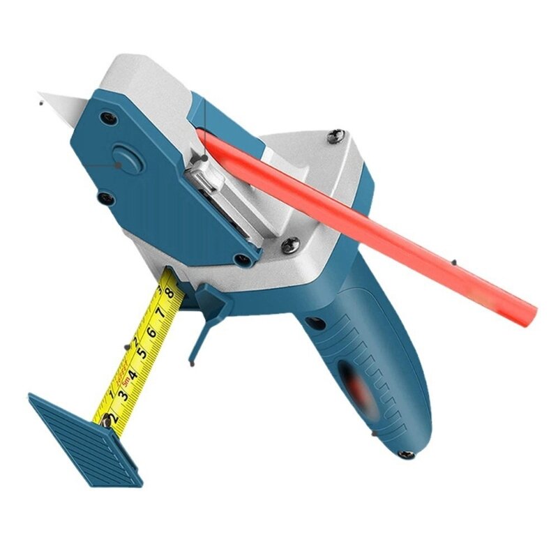 Многофункциональный Резак Для Гипсокартона С Рулеткой И Фрезой Для Деревообрабатывающих Проектов Конструкции Из алюминиевого сплава
