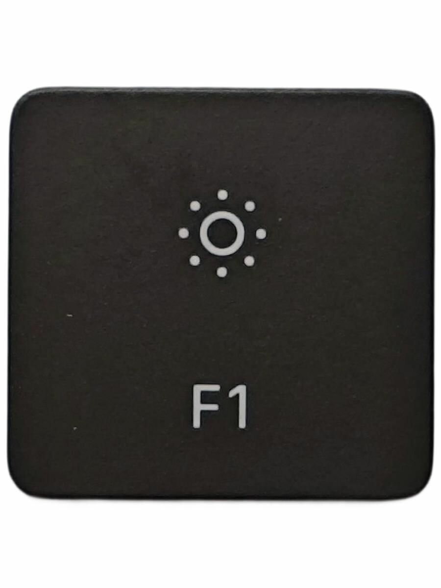 Клавиша, кнопка "F1" для MacBook Air / MacBook Pro M2 M3 M4 M5 2021-2026, UK/US, черный