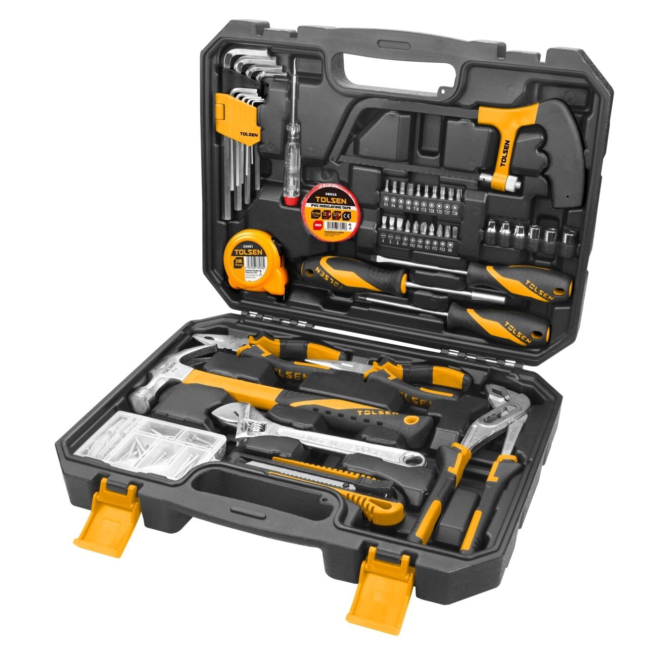 Набор инструментов TOLSEN 119 предметов, универсальный TT85350