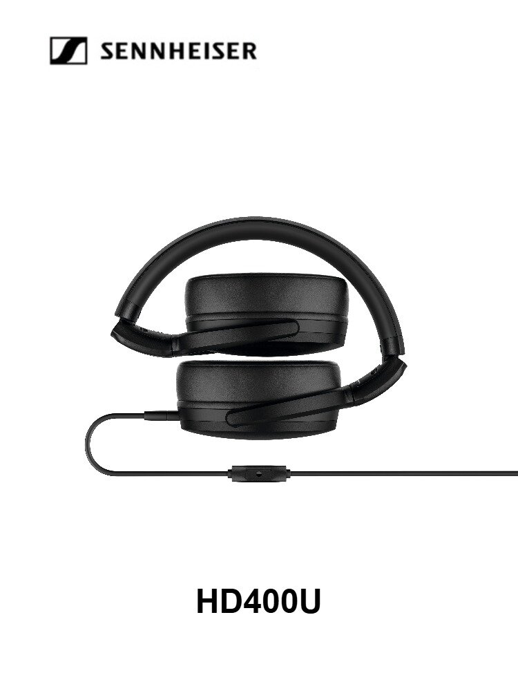 SENNHEISER HD400U Устанавливаемые на голову закрытые проводные наушники, обеспечивающие звукоизоляцию и шумоподавление