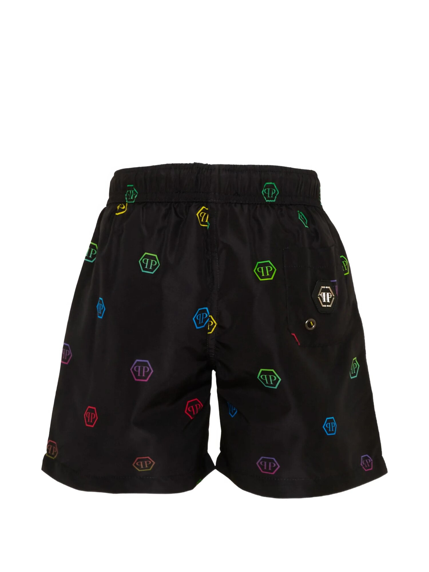 Шорты для плавания PHILIPP PLEIN Logo-print swim shorts, размер 4 года — фото 1