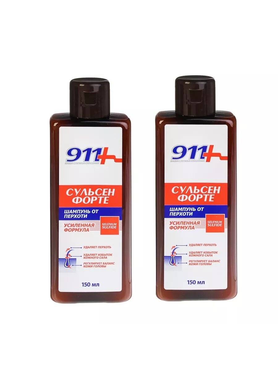 Шампунь от перхоти Сульсен Форте 150 мл 2шт