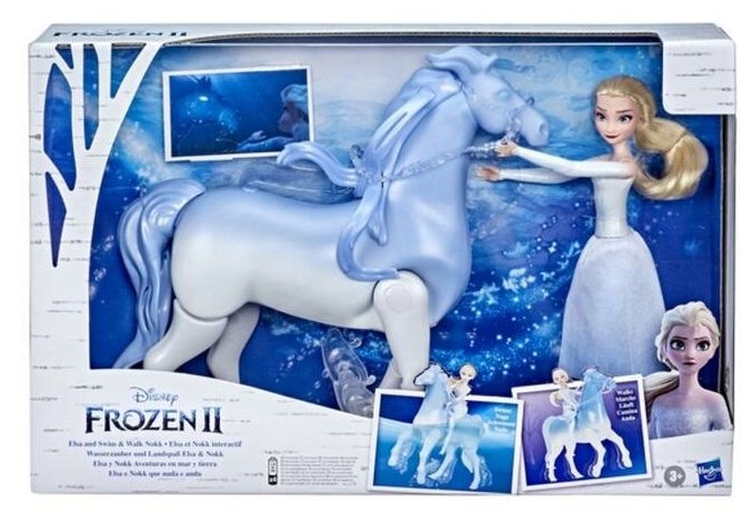 Игровой набор «Холодное сердце Эльза и Нокк» Disney Frozen 30 см