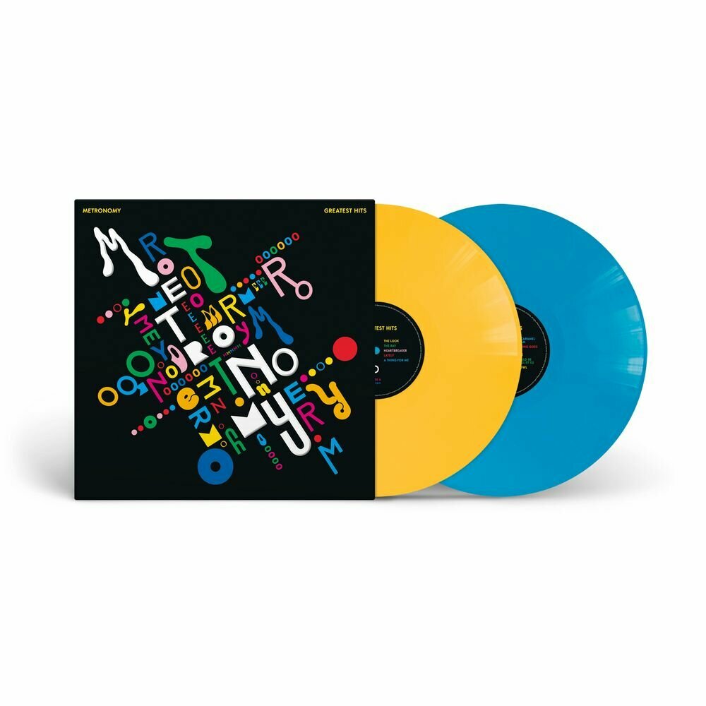 Виниловая пластинка Metronomy - Greatest Hits /> 2 x Vinyl, LP, Compilation, Limited Edition, Double Yellow & Blue Vinyl