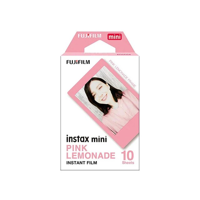 Fujifilm Instax Mini Film Mini 12 белая монохромная 10/20/30 листов 10 Sheet Pink