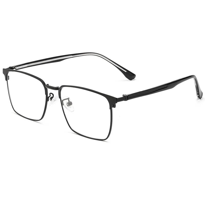 Титановые очки для чтения RBENN 2025, Black, +1.50