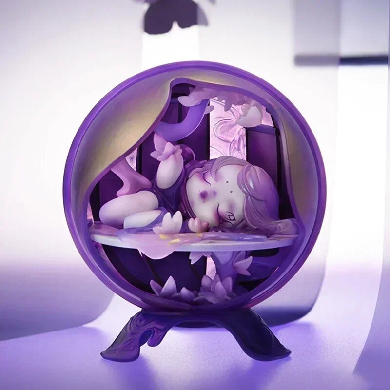 Фигурка POP MART SKULLPANDA Mirage Series, Сиреневый, Hidden