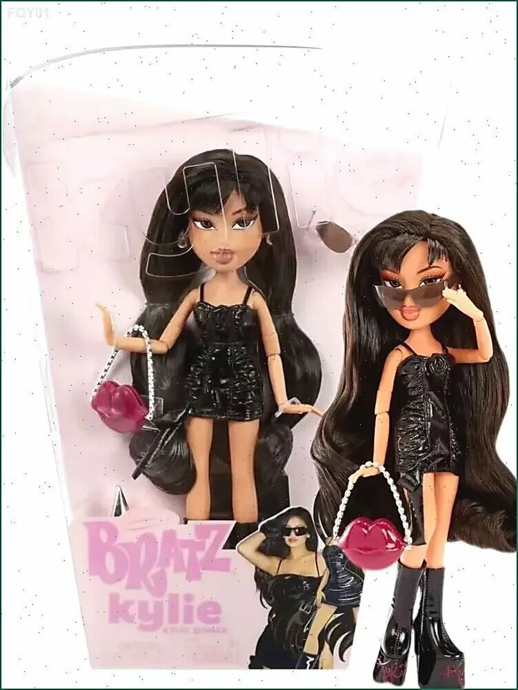 Кукла Bratz Kylie Jenner - Кукла Брац Кайли Дженнер Дневной наряд с сумочкой в форме губ 594772