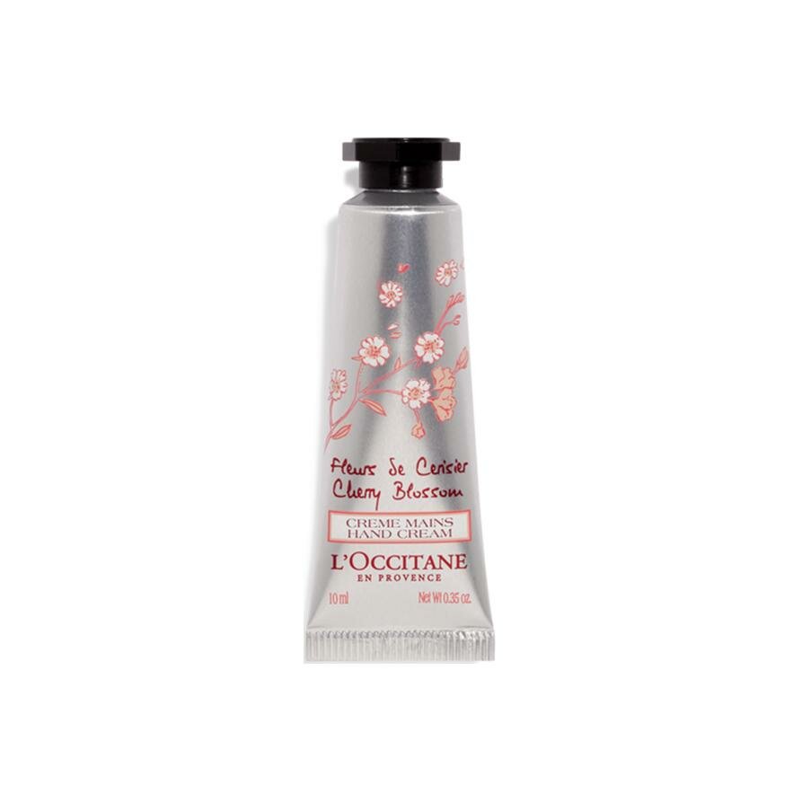 Классический крем для рук унисекс LOCCITANE Sweet Cherry Blossom с ши с ароматом, 10 мл