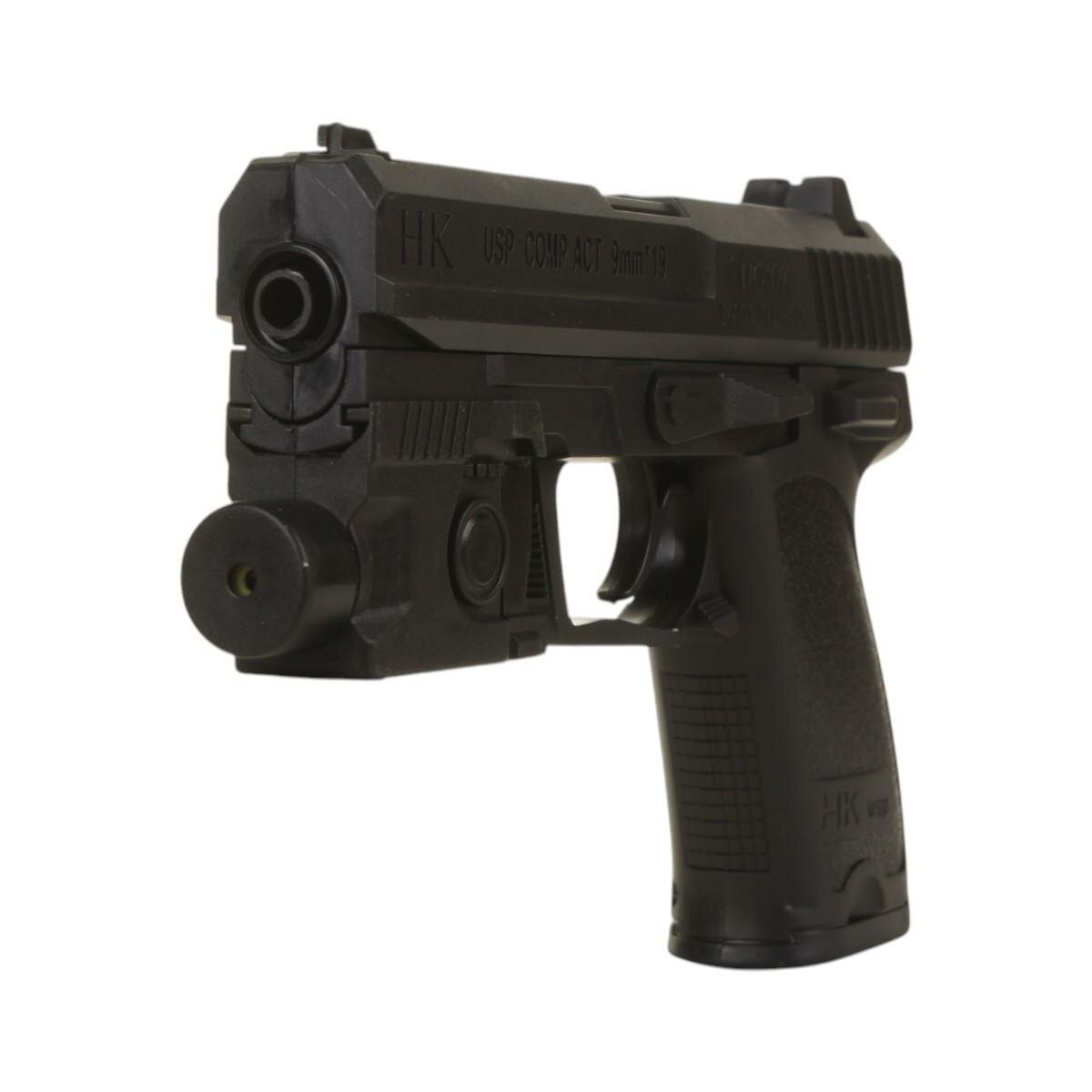 Игрушечный детский пистолет 16,5см с лазерным прицелом для детей