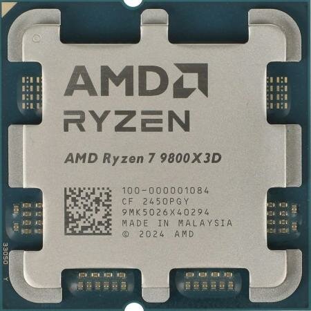 Процессор AMD Ryzen 7 9800x3d, AM5, OEM [100-000001084]
