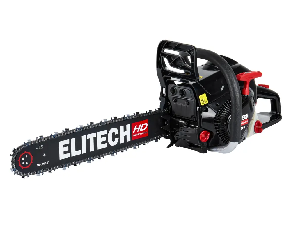 Цепная пила Elitech CS 5841F, бензиновая, антивибрационная, мощность 4.1 л/c