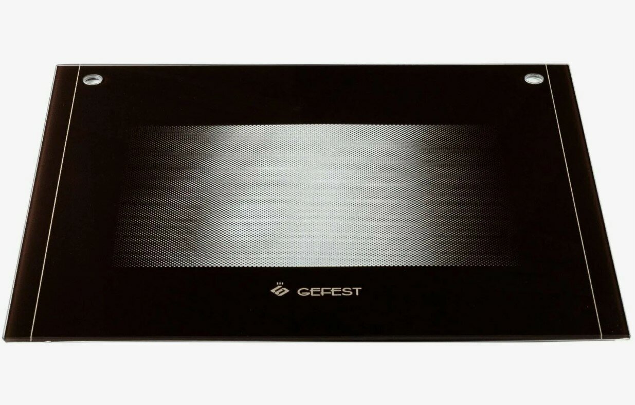 Стекло двери духовки GEFEST, жаропрочное, коричневое, 498x450мм