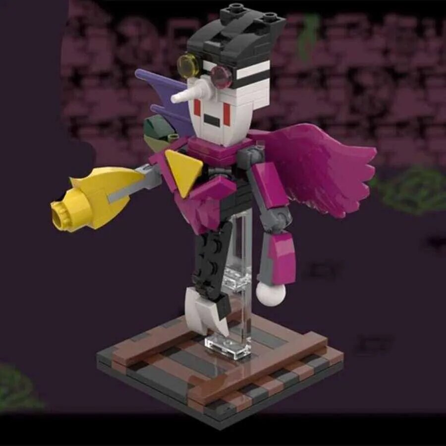 MOC Deltaruning SpamtonNeo Строительные блоки Конструктор Совместимый с LEGO