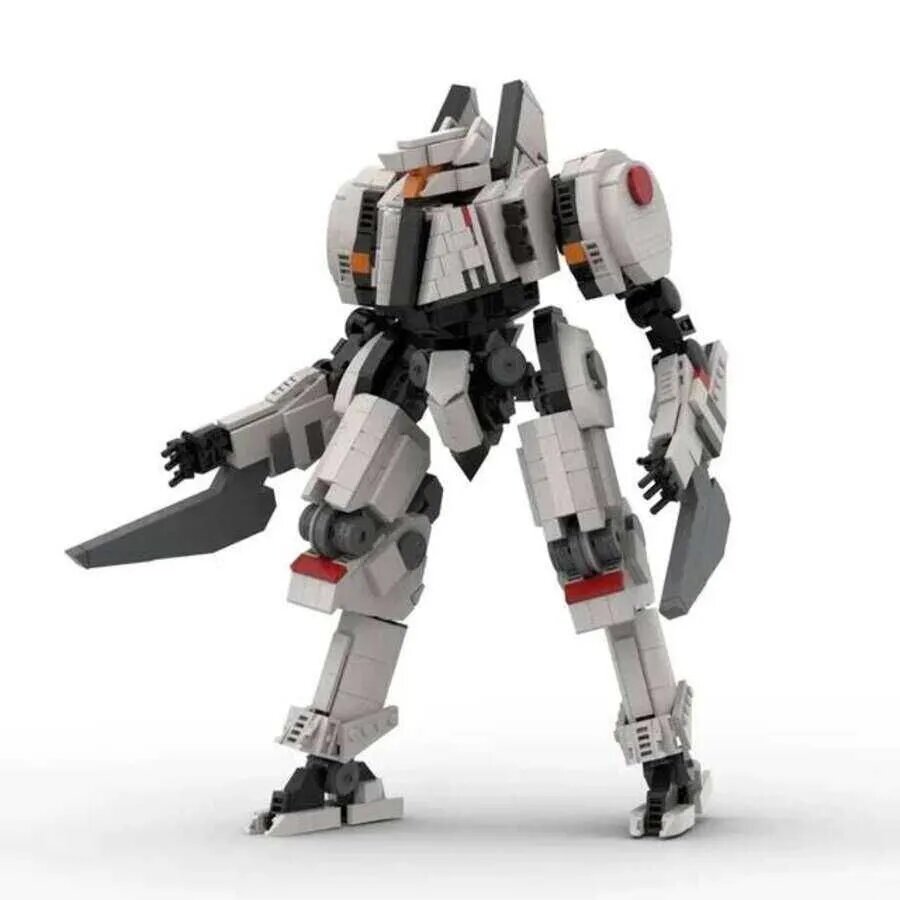MOC Tacit Ronin Мех робот модель 1189 деталей Конструктор для детей 6-18 лет
