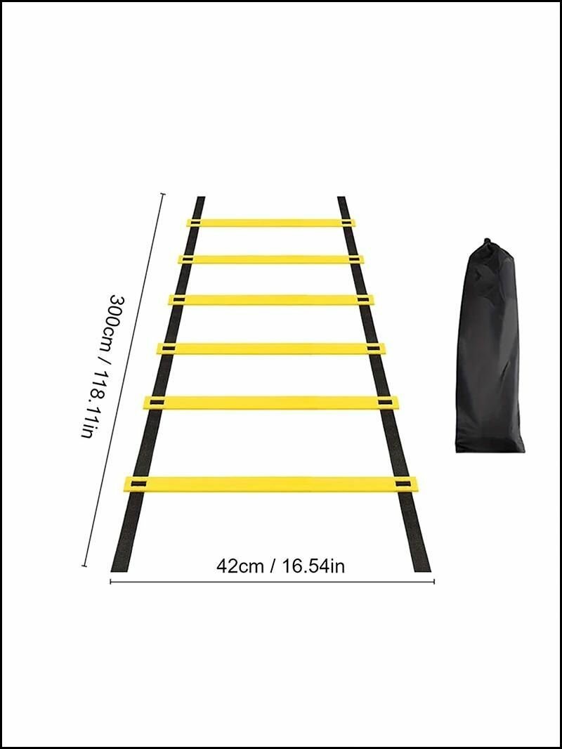 Гибкая лестница футбольная физическая тренировка веревочная лестница