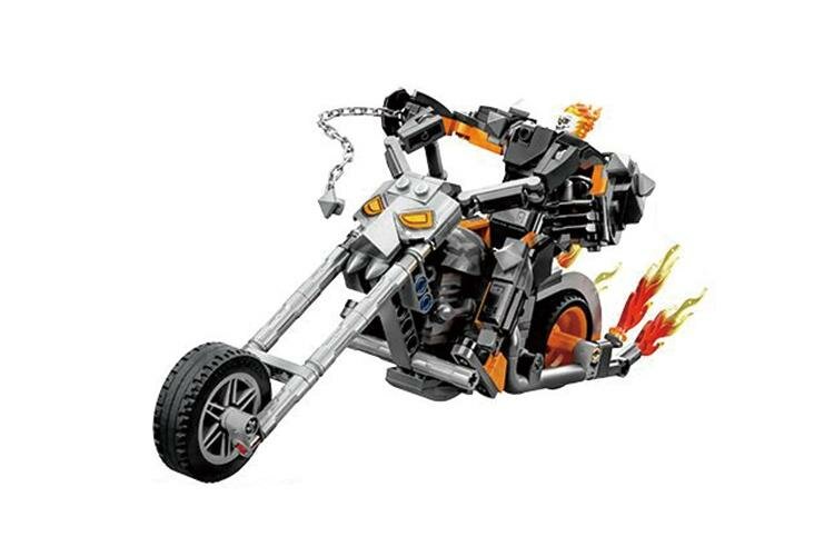 Конструктор унисекс LEGO Мех и мотоцикл Призрачного Гонщика 76245 5761023