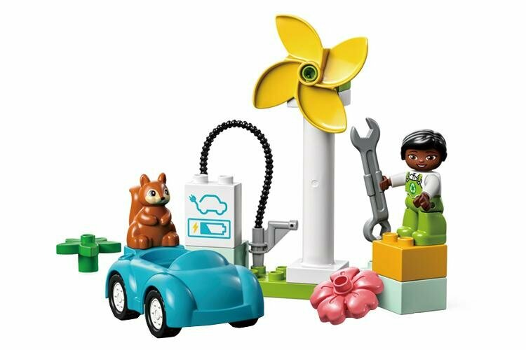 Пластиковые конструкторы унисекс LEGO Ветряная турбина и электрическая машина 10985, арт. 5761447