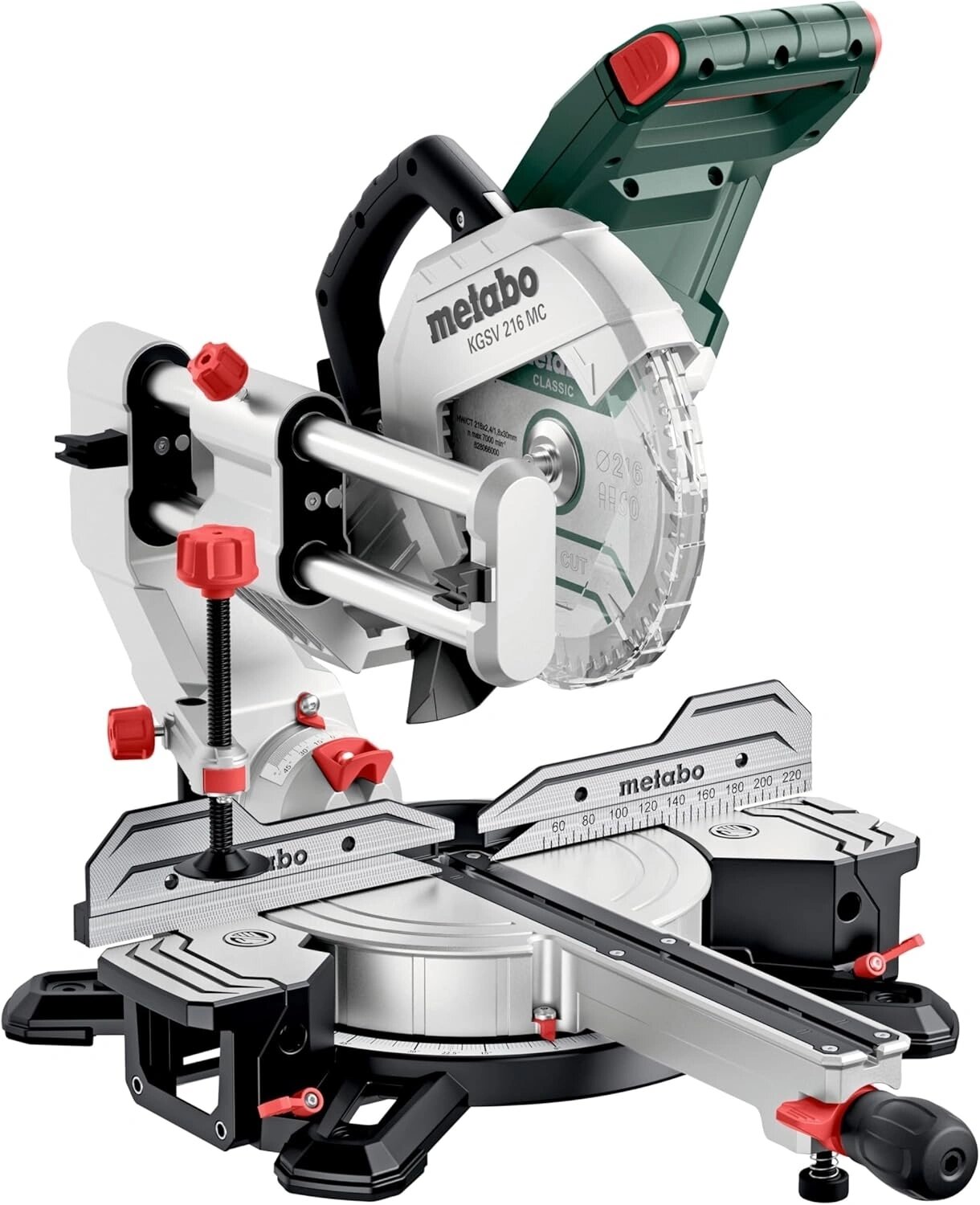 Торцовочная пила Metabo KGSV 216 MC 1500Вт 5300об/мин d=216м