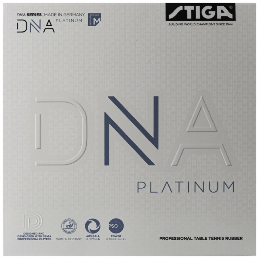 Накладка для настольного тенниса Stiga DNA Platinum M, Black, 2.3