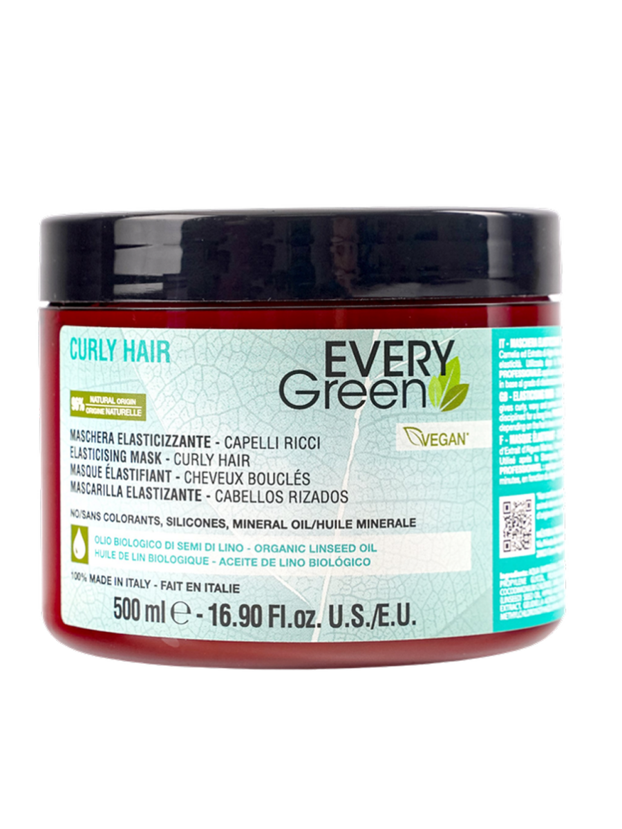 Маска для вьющихся и волнистых волос Dikson EVERY GREEN VEGAN CURLY HAIR MASK, 500 мл