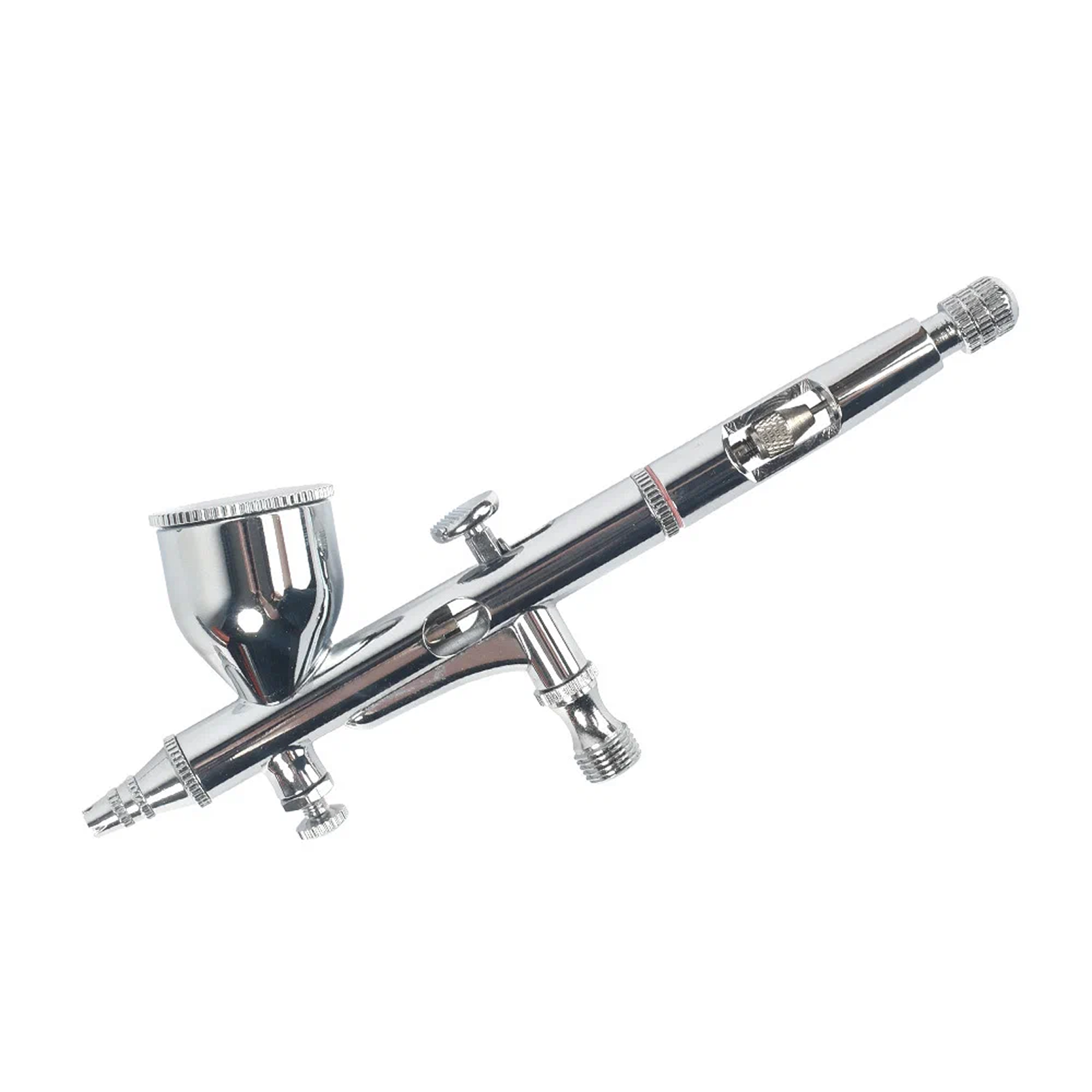 Аэрограф краски пневматический PATRIOT AB 400, 3.5 бар, бачок 9мл, в кейсе с набором