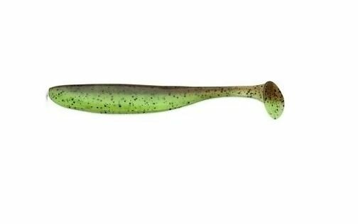 Силиконовая приманка Keitech Easy Shiner 4.5 401T Green Pumpkin / Chartreuse