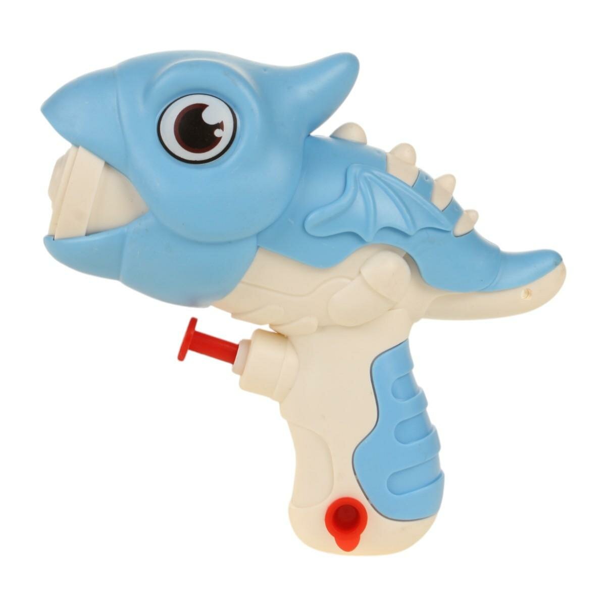 Водный пистолет-бластер для детей, 12 см, 2 цвета (синий/зеленый), пластик, удобный захват