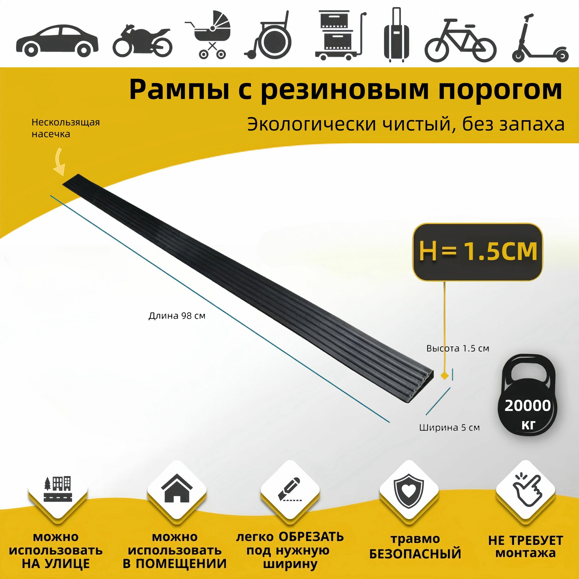 Пандус для инвалидной коляски