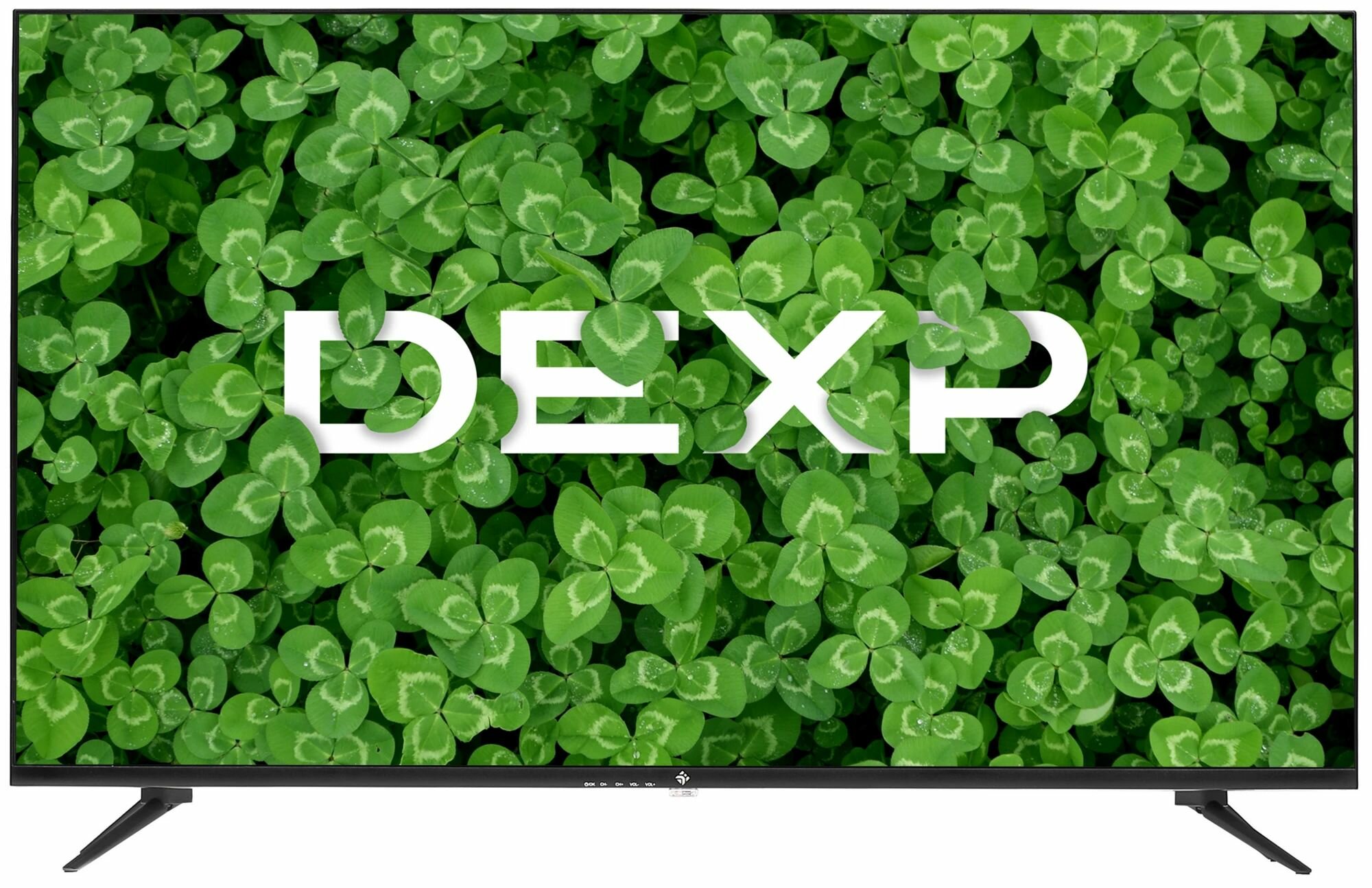 43" (108 см) Телевизор DEXP 43UHG1 черный, 4K UltraHD, 3840x2160