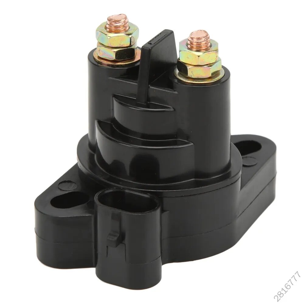 Реле стартера для квадроцикла Arctic Cat Wildcat, черного цвета, пластик/металл