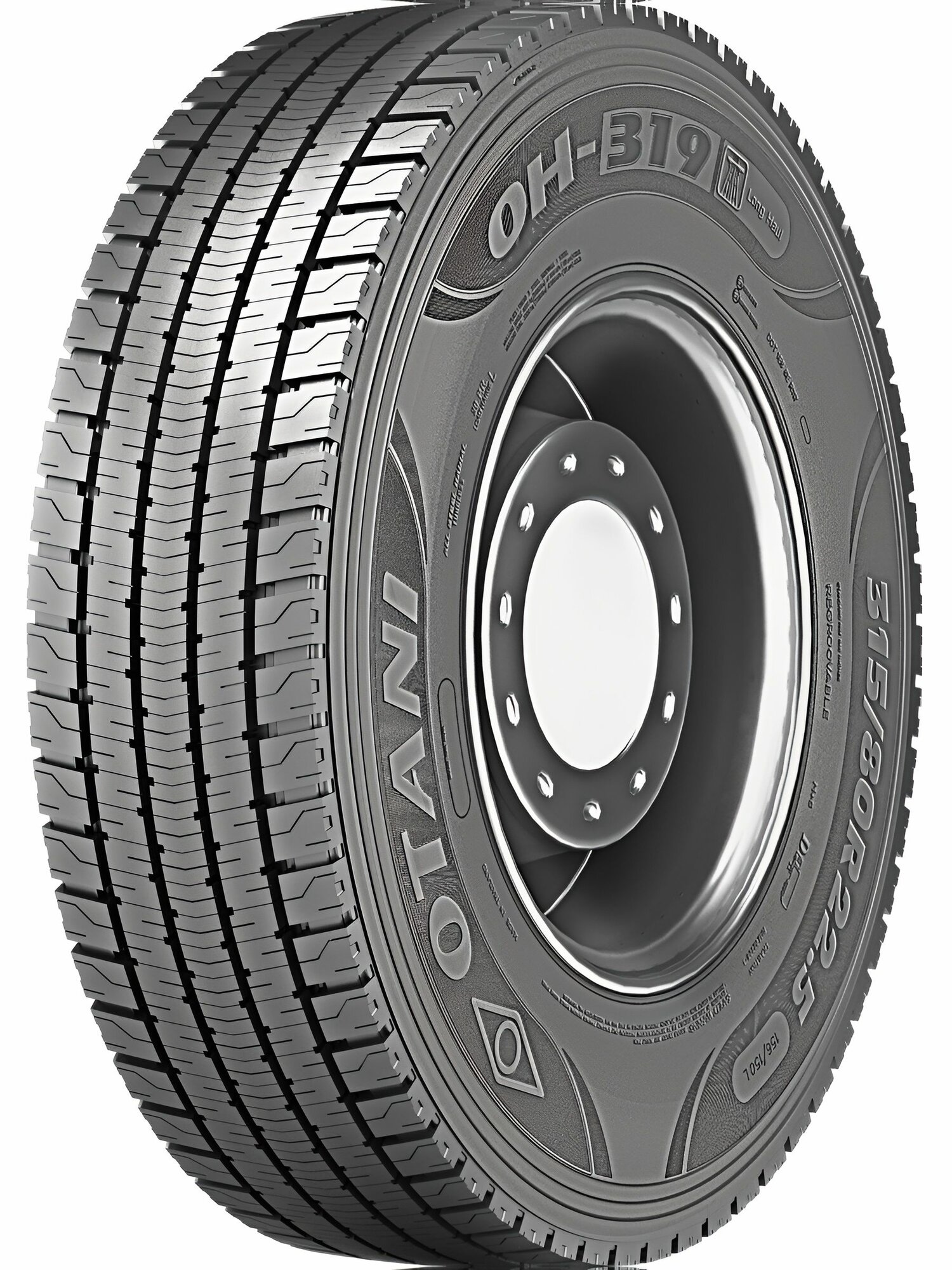 Автошина 315/70R22.5 154/150L PR16 M+S 3PMSF OH-319 OTANI (вед. ось)
