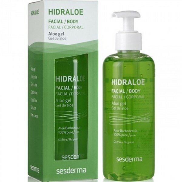 Sesderma HIDRALOE Aloe gel - Алое-гель увлажняющий для лица и тела, 250 ml