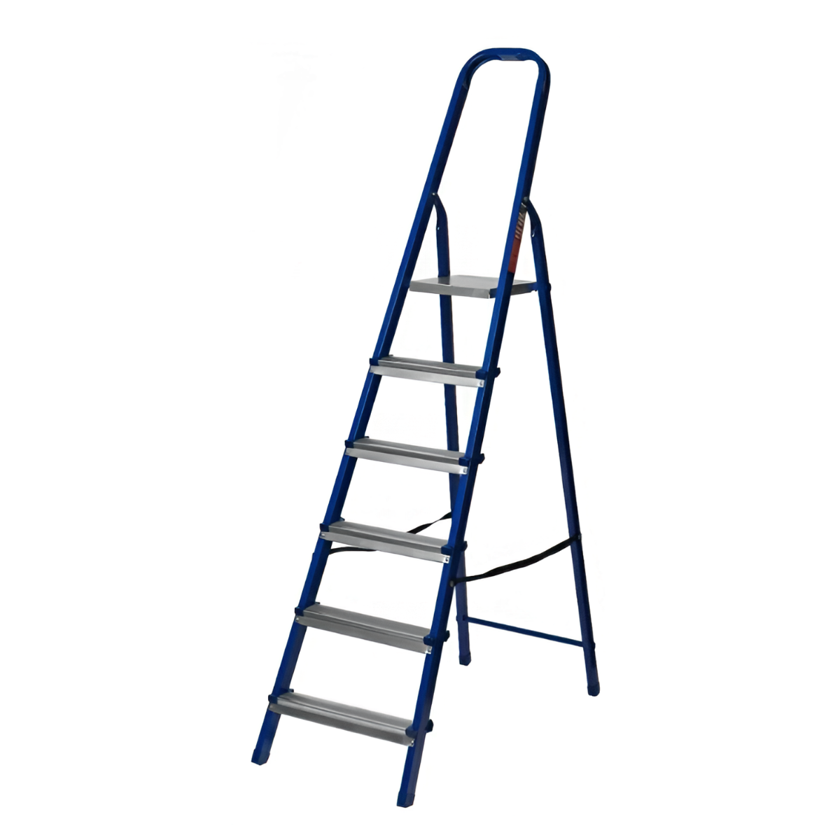 Стремянка MIRAX 38800-06 синий, 6 ступеней рабочая высота 3,20м, выдерживает до 150 кг