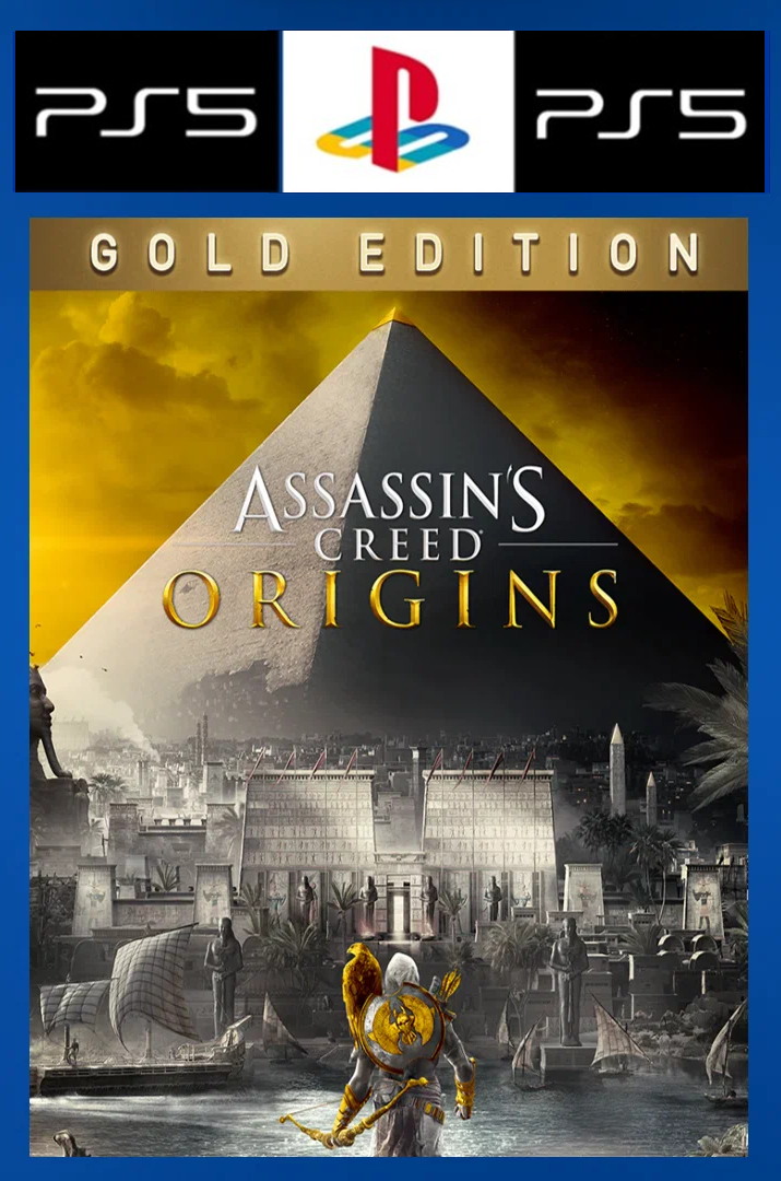 Игра Assassin’s Creed Origins GOLD Edition для PlayStation 5, Англ язык, Цифровая версия