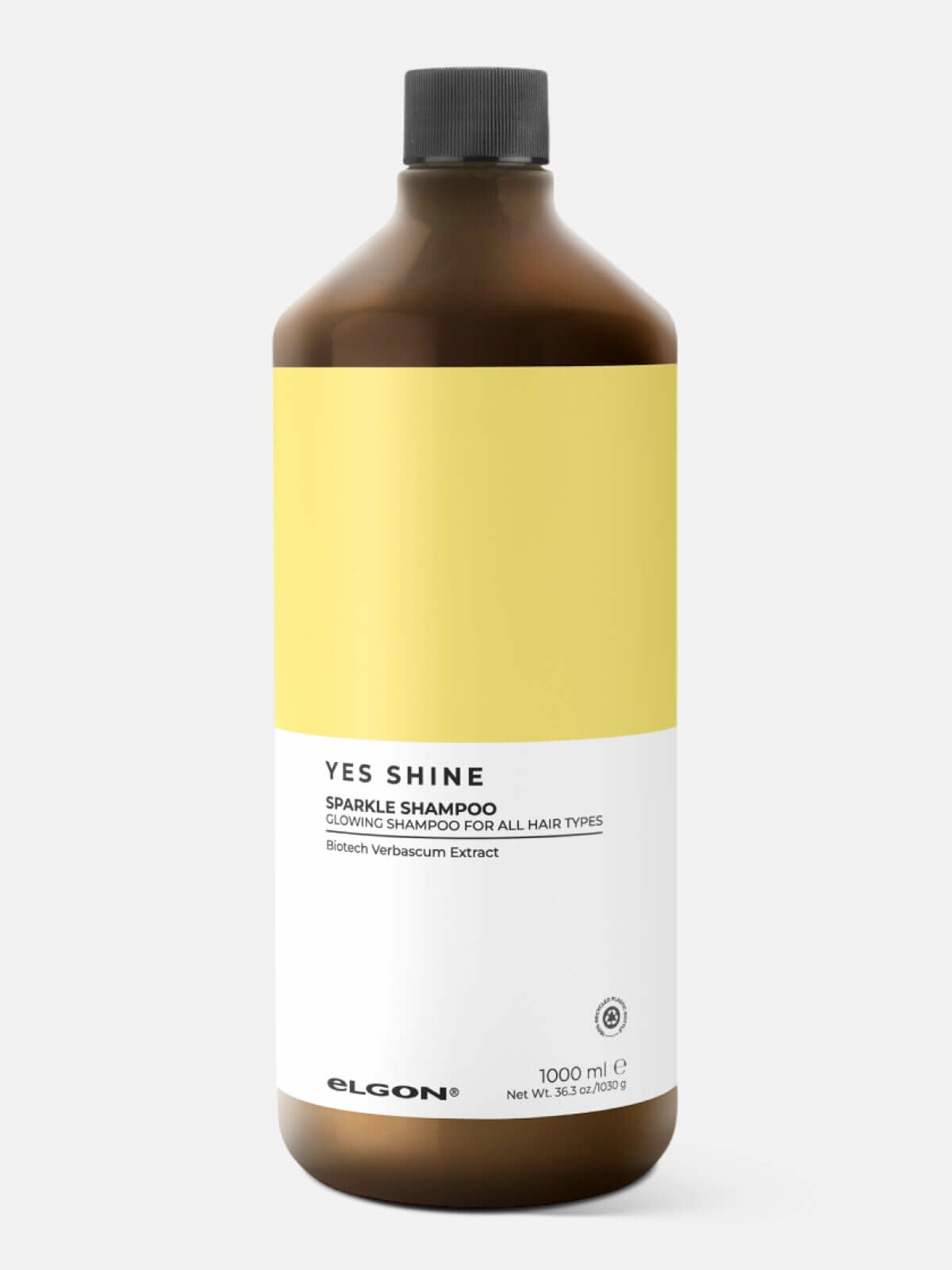 Шампунь для сияния и блеска волос Elgon Yes Shine Sparkle Shampoo, 1000 мл