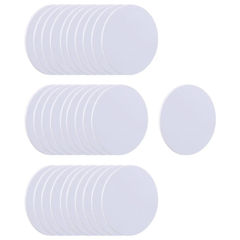 30 шт. карт NFC 215, для круглых карт, перезаписываемых