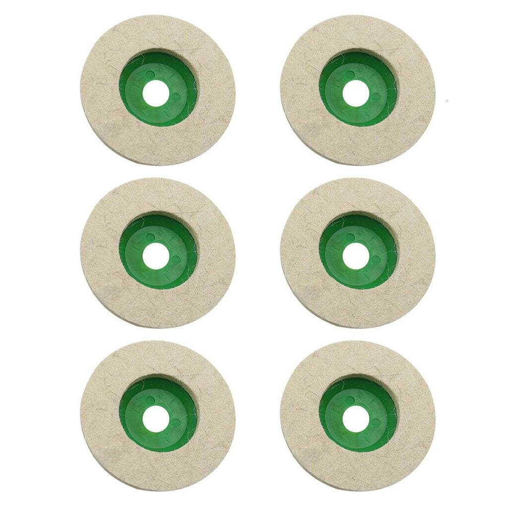 Шлифовальные диски из шерстяного фетра, 6 шт, 95 тип