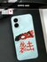 Чехол на Oppo A6x / Оппо A6x с принтом Anime с ножом, прозрачный