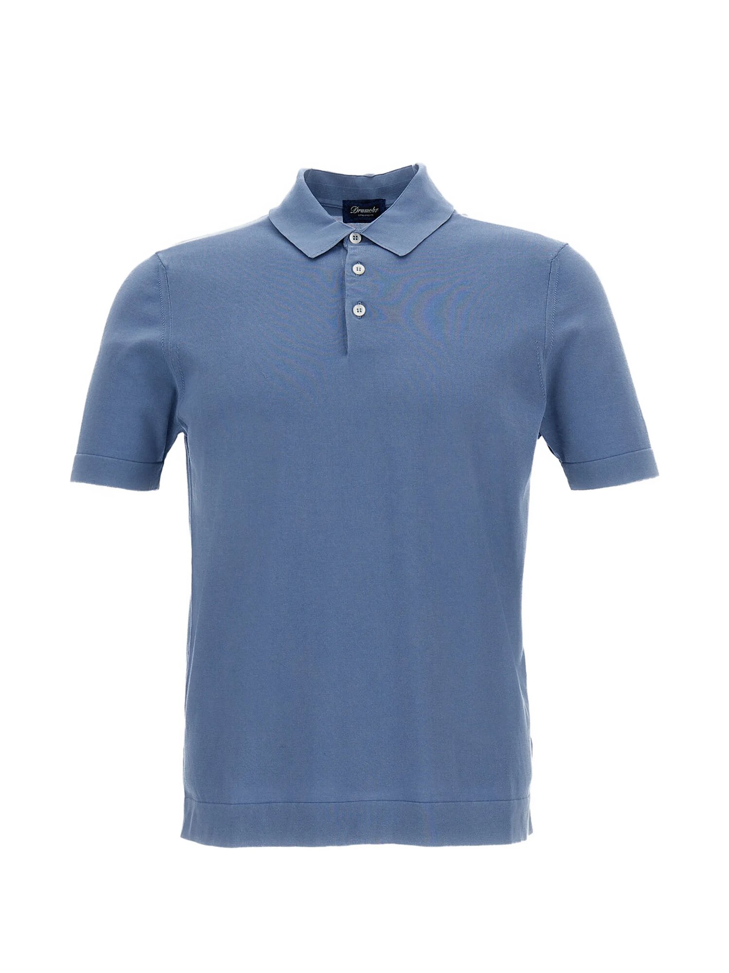 Рубашка Drumohr Button polo shirt, размер 54, синий