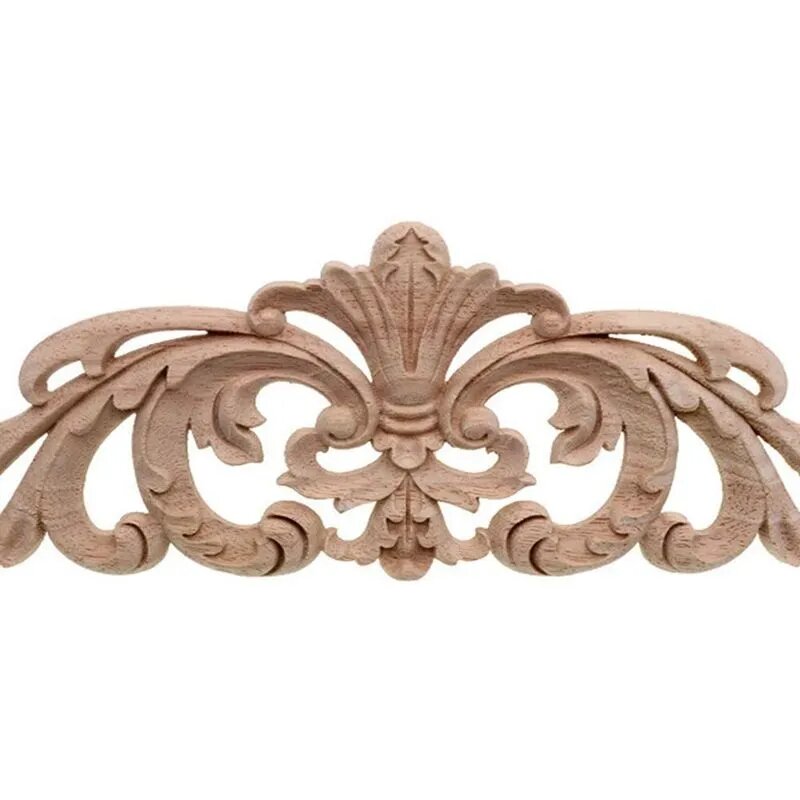 (R Q W T) 4 шт. Резьба по дереву наклейка деревянная резная мебель аппликации угловая накладка аппликация домашняя дверь декор DIY